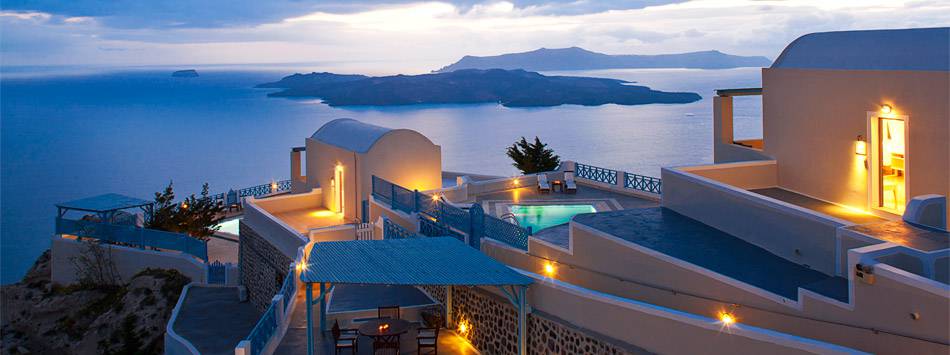 Volcano View Hotel Santorin - 5 star luxury hotels